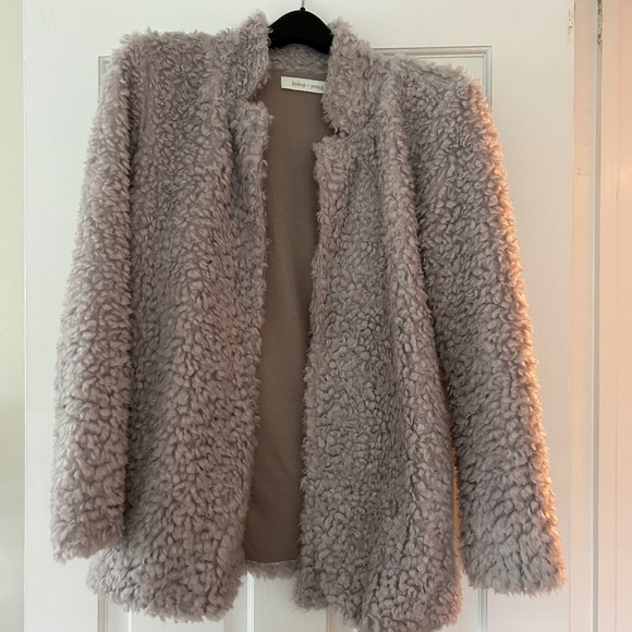 bishop + young | Jackets & Coats | Bishop And Young Fuzzy Jacket | Poshmark